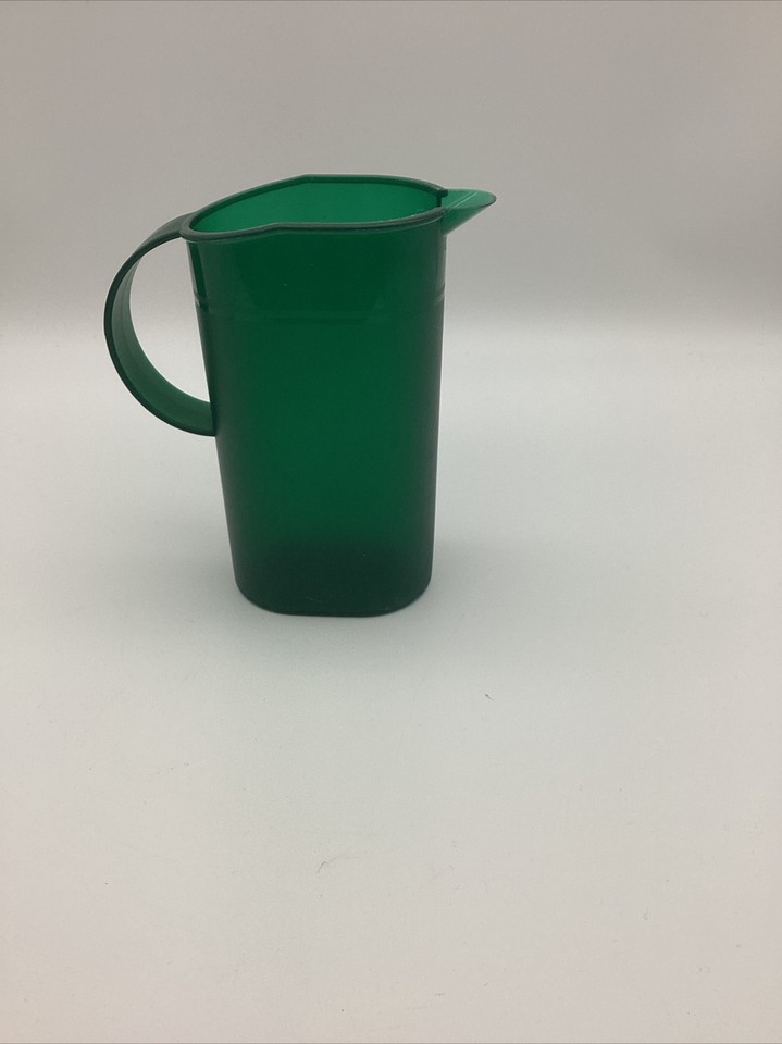 Tupperware Impressions Small Green Pitcher #3535A | eBay