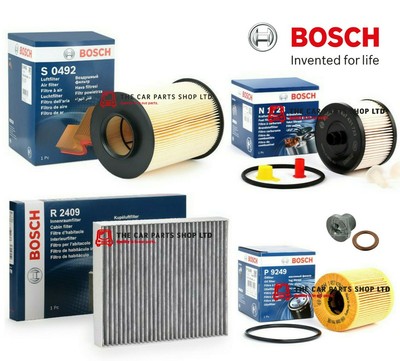FULL BOSCH SERVICE FILTERS KIT TO FIT FORD KUGA 2.0 DIESEL 2008> FULL ...