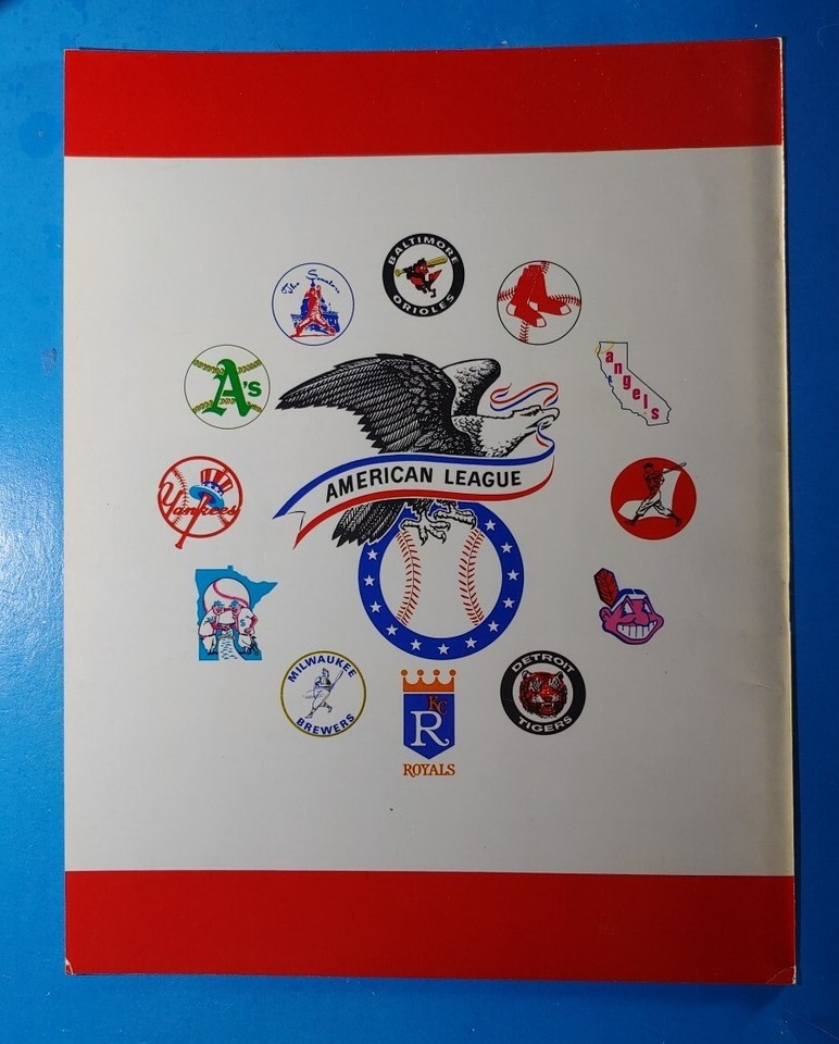 1971 MLB American League World Series Press Book Baltimore Orioles EX ...