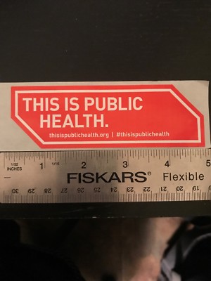 This Is Public Health Sticker #thisispublichealth for laptop water ...