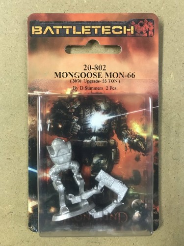 Battletech Miniatures - Mongoose MON-66 - 20-802 - Iron Wind Metals | eBay