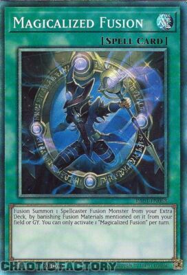 YUGIOH COLLECTOR'S Rare RA01-EN058 Magicalized Fusion 1st Edition NM | eBay