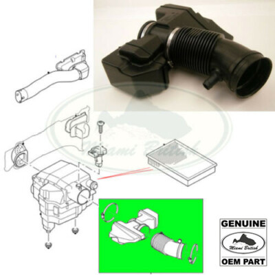 LAND ROVER AIR DUCT LR3 V8 4.4L PHD500025 OEM | eBay