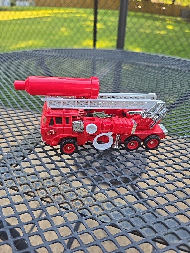 VINTAGE 80s G2 TRANSFORMER AUTOBOT INFERNO Fire Truck | eBay