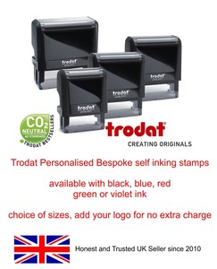 CUSTOM MADE BESPOKE GARAGE MECHANIC RUBBER STAMP EXCELLENT SERVICE AND ...