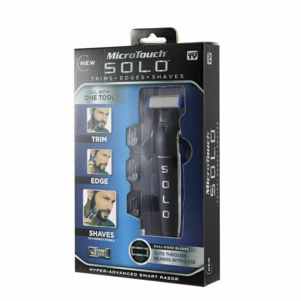 MicroTouch Solo Rechargeable Trims Edges Razor Shaver for sale online ...