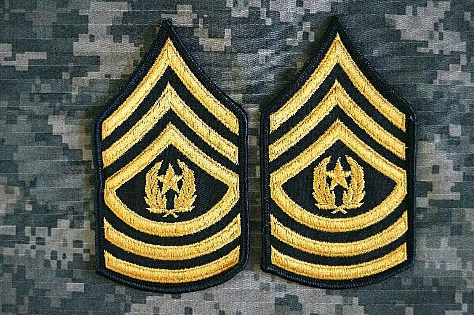 US Army FEMALE Command Sergeant Major CSM E-9 Dress Green Class A ...