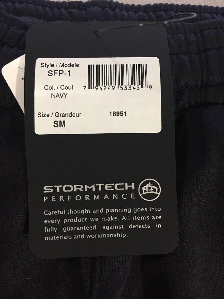 Stormtech Performance Athletic Sweatpants Size Small S (5500-12) | eBay