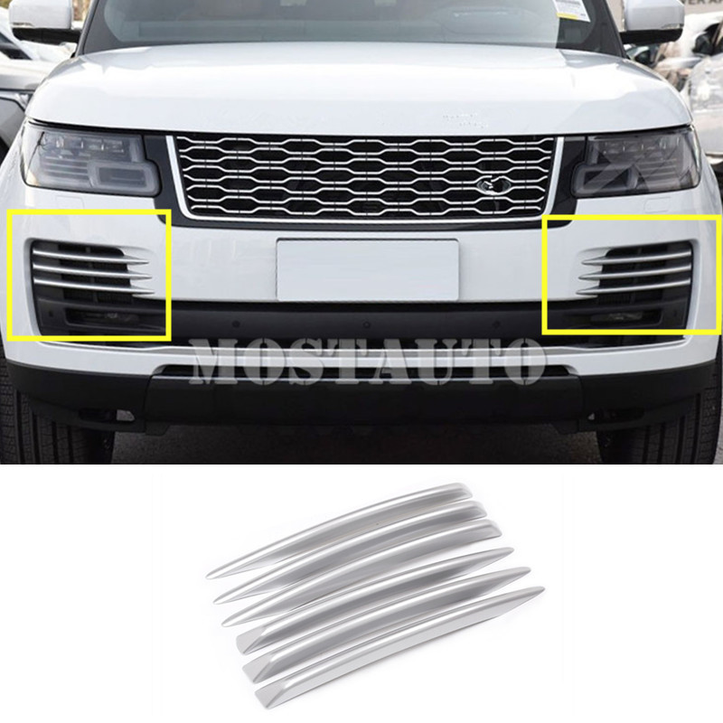 For Land Rover Range Rover L405 Front Bumper Grille Air Vent Trim Cover ...