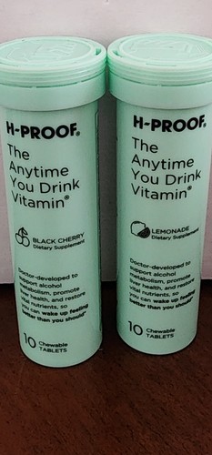 2x H-Proof Anytime You Drink Vitamin Black Cherry , Lemonade 20 Chewable Tablets | eBay