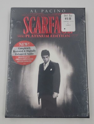 Scarface (DVD, 2006, 2-Disc Set, Platinum Edition) Brand New Factory ...