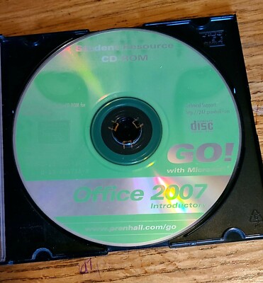 Microsoft Office 2007 Introductory Student Resource CD | eBay