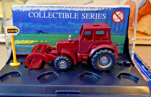 Unbranded Ho Scale - Red Tractor - 20537 - TB129 | eBay