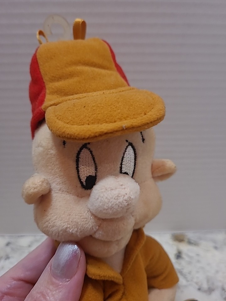 Warner Bros. Studio Store Looney Tunes Elmer Fudd Bean Bag Plush Toy w ...