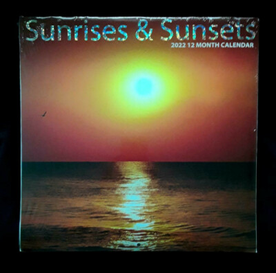 2022 'SUNRISES & SUNSETS' WALL CALENDAR **LAST ONE** | eBay