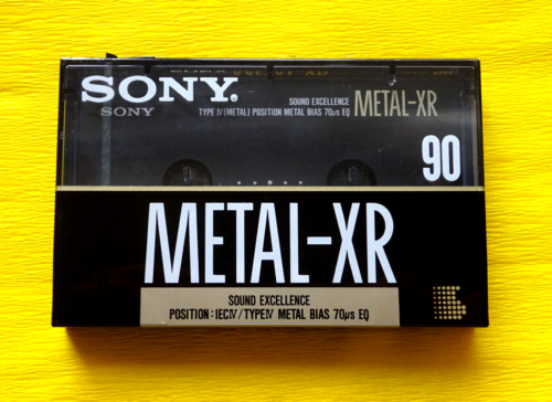 1x SONY METAL-XR 90 Cassette Tape 1990 + OVP ++ SEALED ++ | eBay