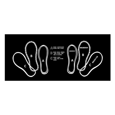 Squat Mat With Foot Position Squat Aid Training Mat Squats Leg Muscle ...