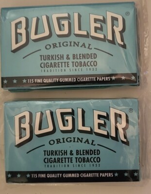 Bugler Rolling Papers Single Wide 115 Papers/Pack x4 | eBay