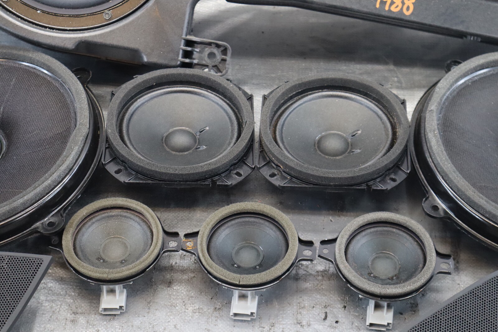 2019 CHEVY CORVETTE Z06 2LZ C7 6.2L OEM BOSE AUDIO SPEAKERS N SUBWOOFER ...