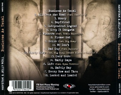 HAYSTAK/JELLY ROLL BUSINESS AS USUAL NEW CD 97037794521| eBay