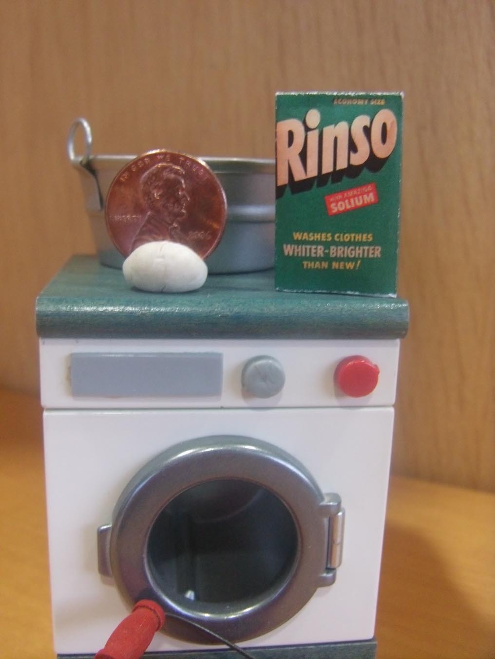 3pcs Miniature boxes, RINSO. Vintage Detergent. Scale 1:12. handmade ...