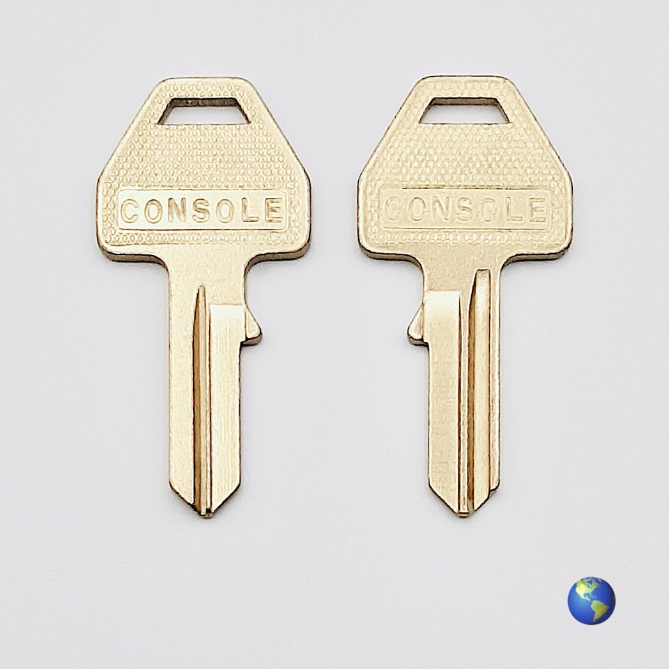 ORIGINAL Console Key Blanks for Various Models by General Motors (2 ...