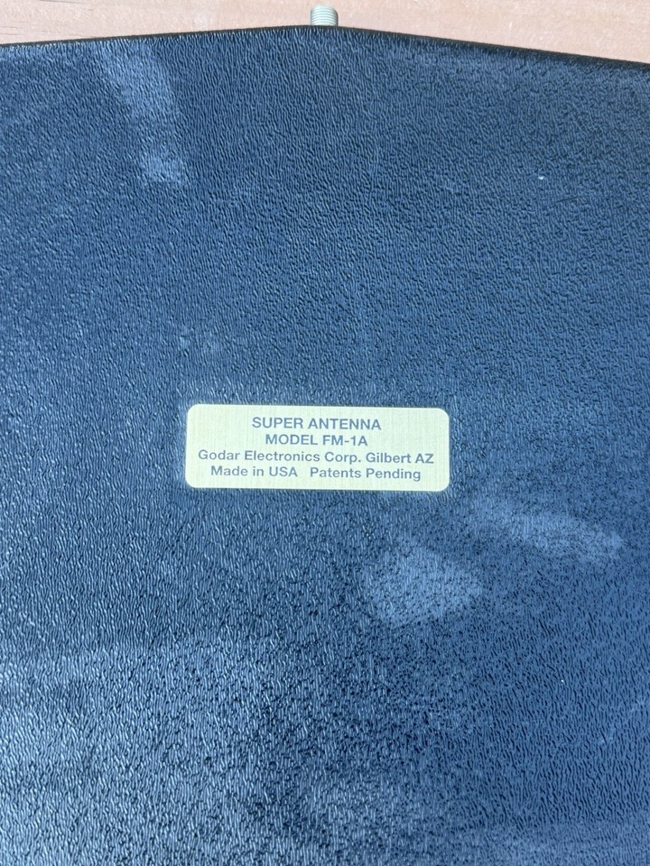 Model FM 1A Am/Fm Stereo Godar antenna-Black | eBay