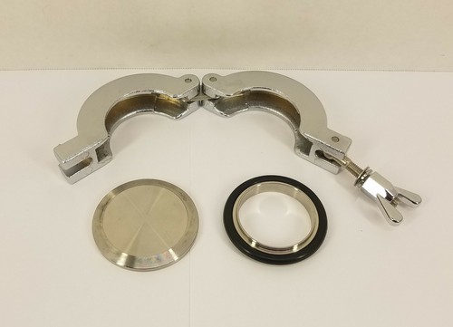 Nor-Cal NW-40B Blank Off Cap with Centering Ring and Cast Aluminum ...