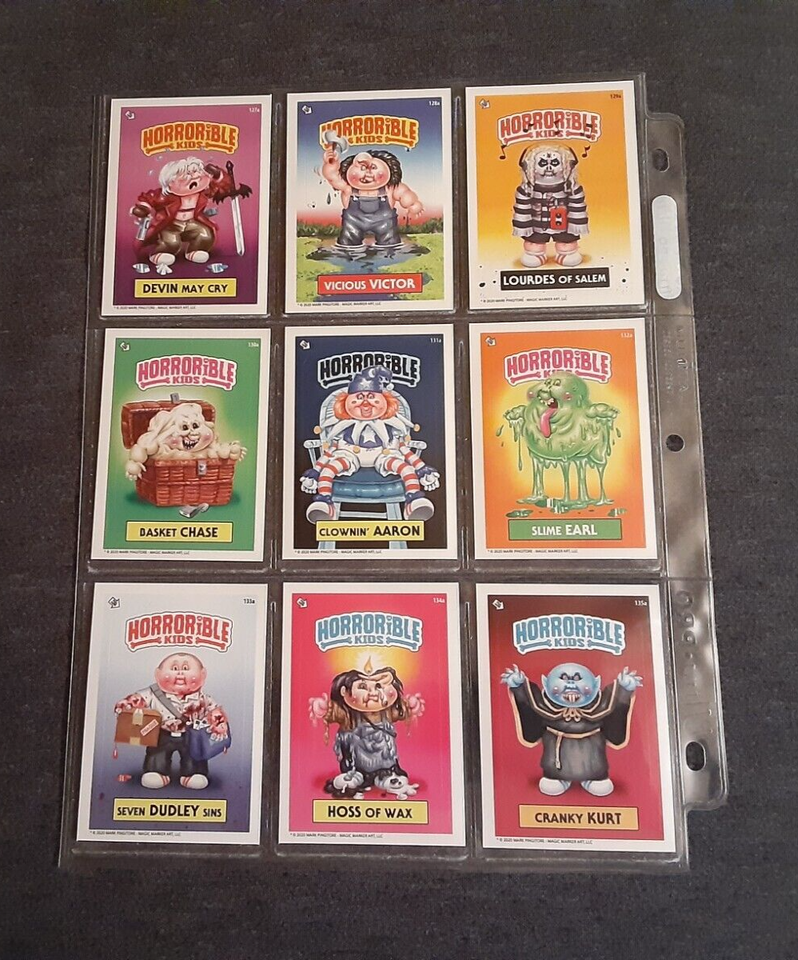 garbage pail kids puzzle it stephen king pennywise rob zombie salems ...