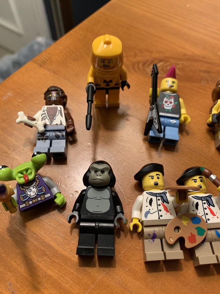 LEGO CMF Multiple Series- Lot of 15 Rare HTF Minifigures Series. | eBay