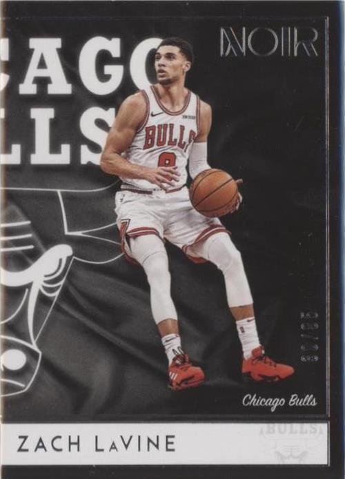 2018-19 Panini Noir - Association Edition Zach LaVine #39 /85 for sale ...