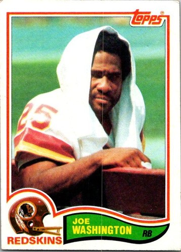 1982 Topps Joe Washington 524 Washington Redskins | eBay