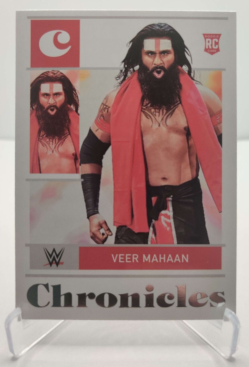 2022 Panini Chronicles WWE #89 Veer Mahaan Rookie RC wrestling card | eBay