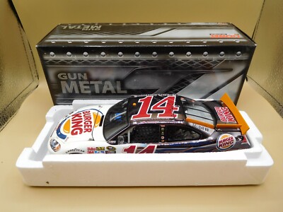 2011 ACTION TONY STEWART # 14 BURGER KING GUN METAL #79/104 1/24 SCALE ...