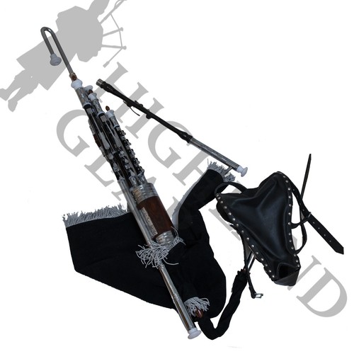 Irish Uilleann Pipes Full Set Blackwood With 3 key Chanter | eBay