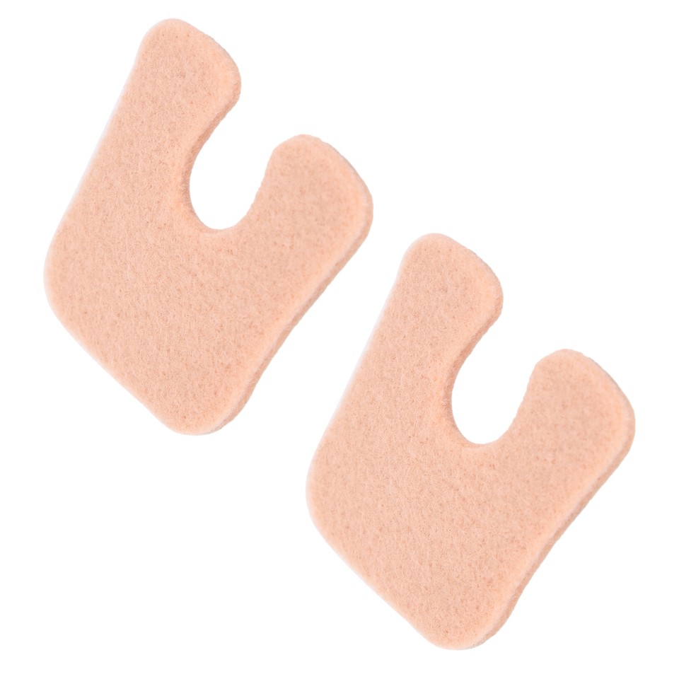 1 Pair UShaped Callus Pads Callous Protector SelfAdhesive Foot Callous ...