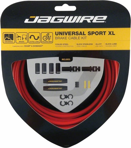 Jagwire Universel Sport Frein XL Kit Rouge | eBay