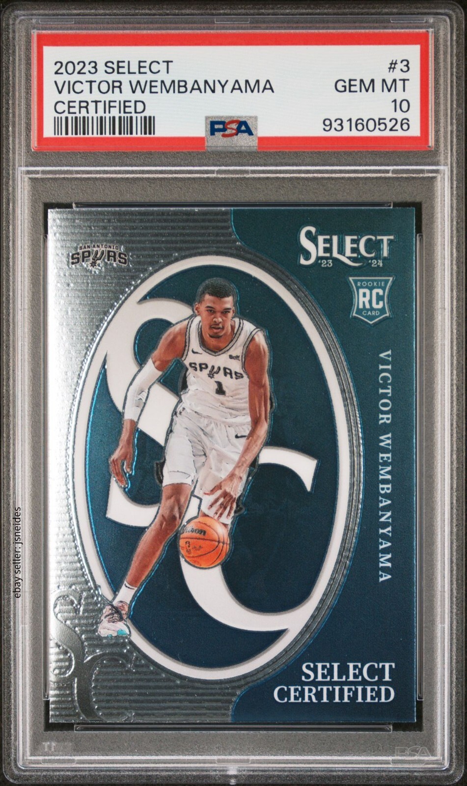 2023 Select VICTOR WEMBANYAMA - Select Certified Insert - PSA 10!! | eBay