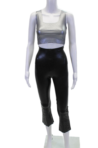 Commando Womens Spandex Textured Square Neck Tank Top Leggings Set ...