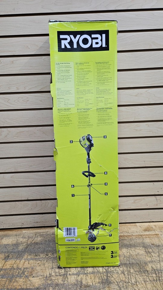 Ryobi RY4CSS 4-Cycle 30cc Straight Shaft Gas Trimmer - (OPEN BOX) | eBay