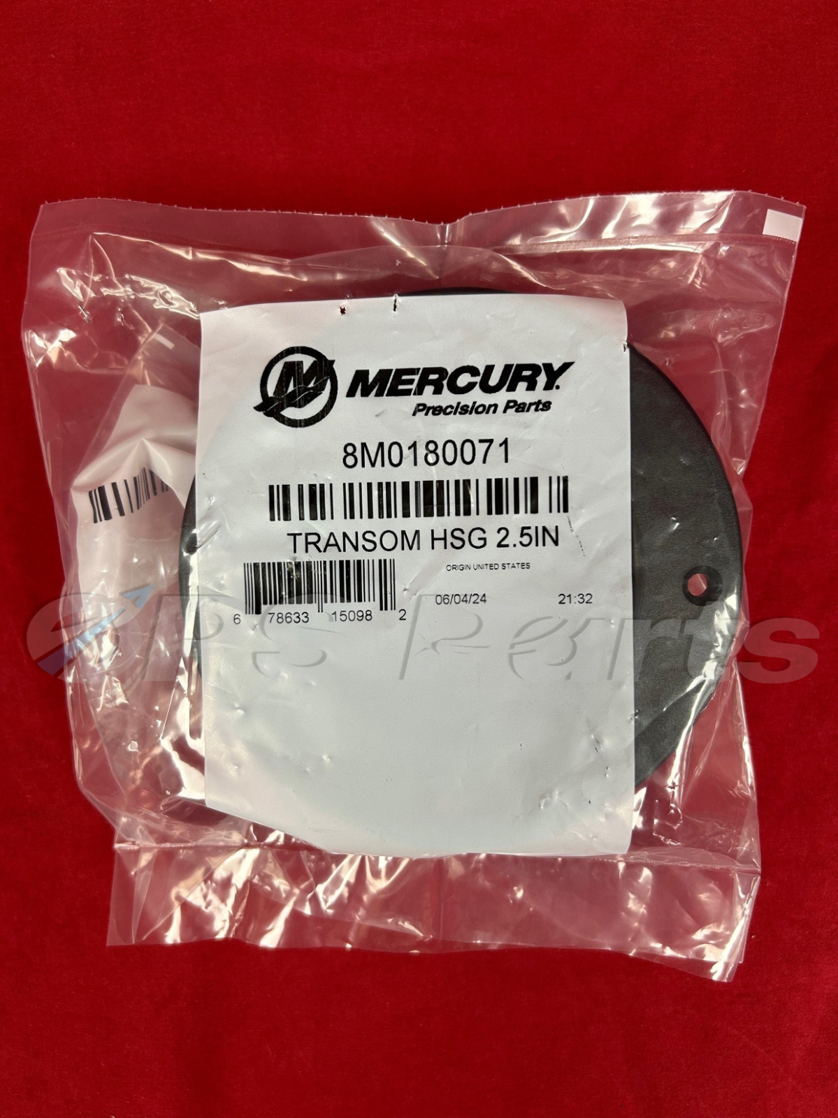 New/OEM Mercury V10 Transom Housing Boat Side for 2.5 in. Rig Tube ...