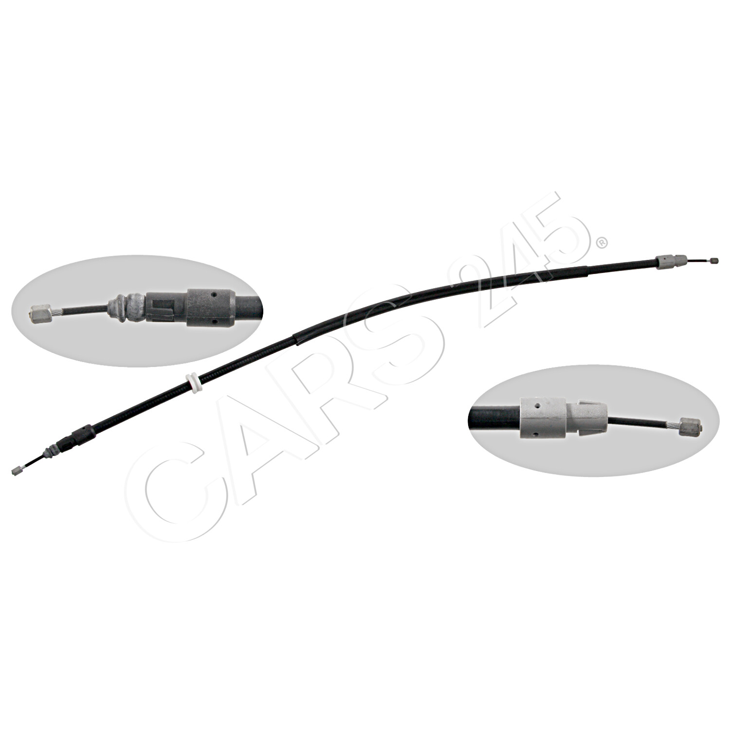 SWAG Rear Parking Brake Cable Fits MERCEDES X164 W164 1644202385 | eBay