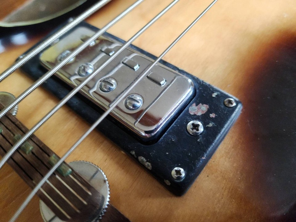 Conqueror vintage viola Hofner-style Beatle bass MIJ | eBay