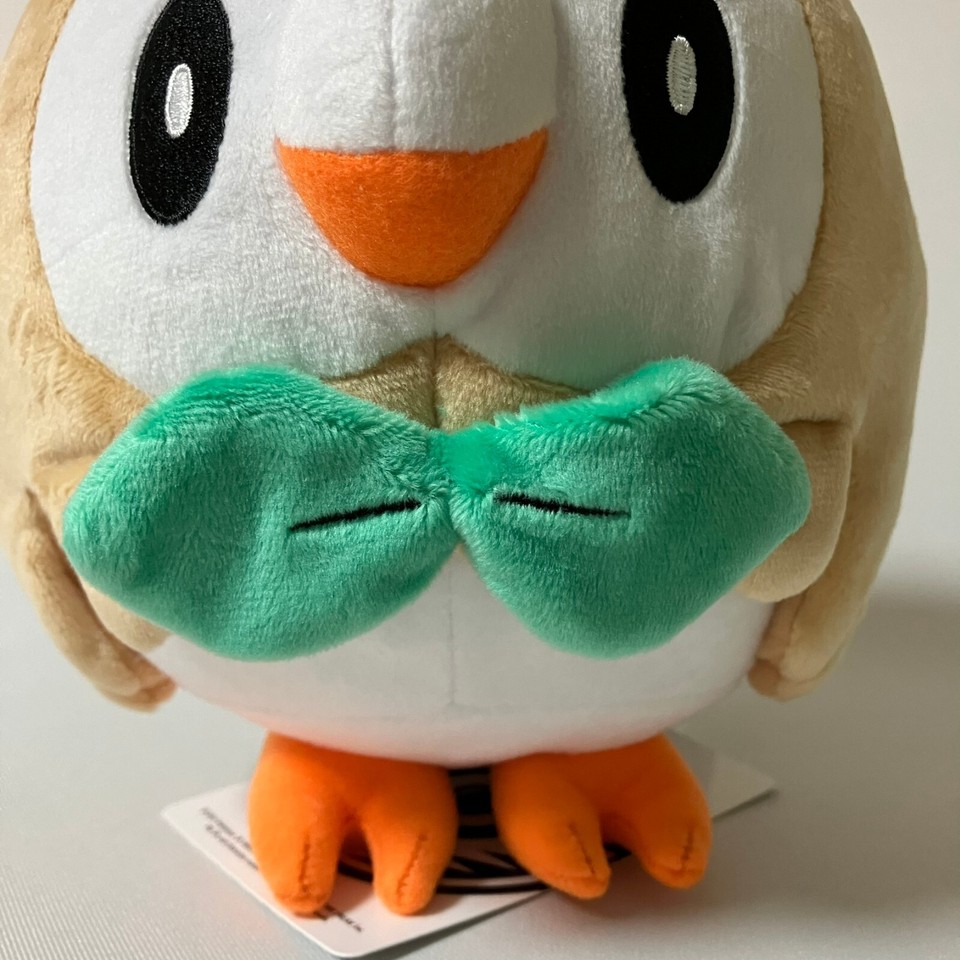 Pokemon Center Original Plush Rowlet Height 180mm 7.08inch Stuffed ...
