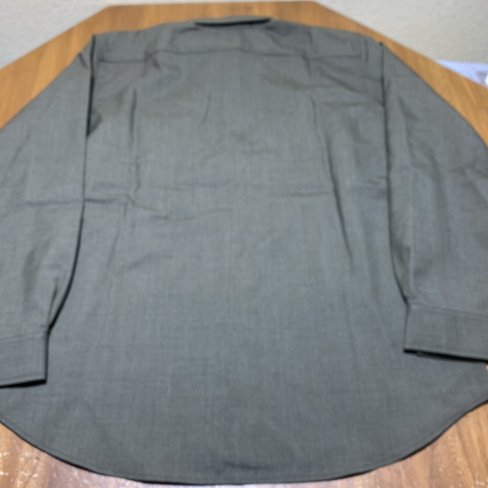 Filson Worsted Wool Guide Shirt Mens XL Forestry Green Heathered MSRP ...