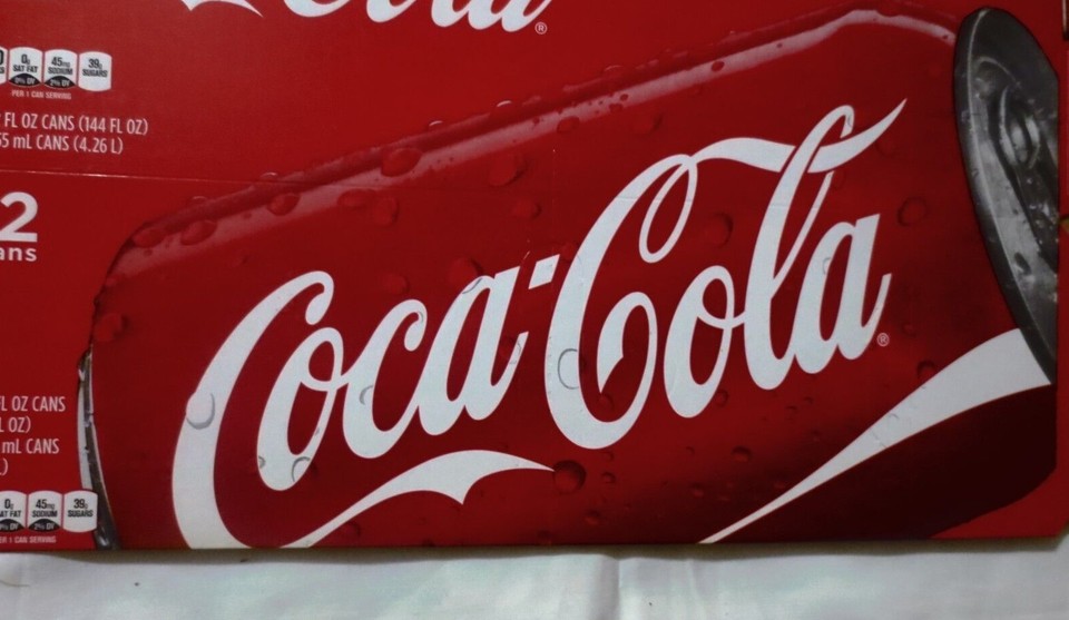Coca-Cola Paperboard Package for 12 12oz Cans Unused Flat Get them to ...