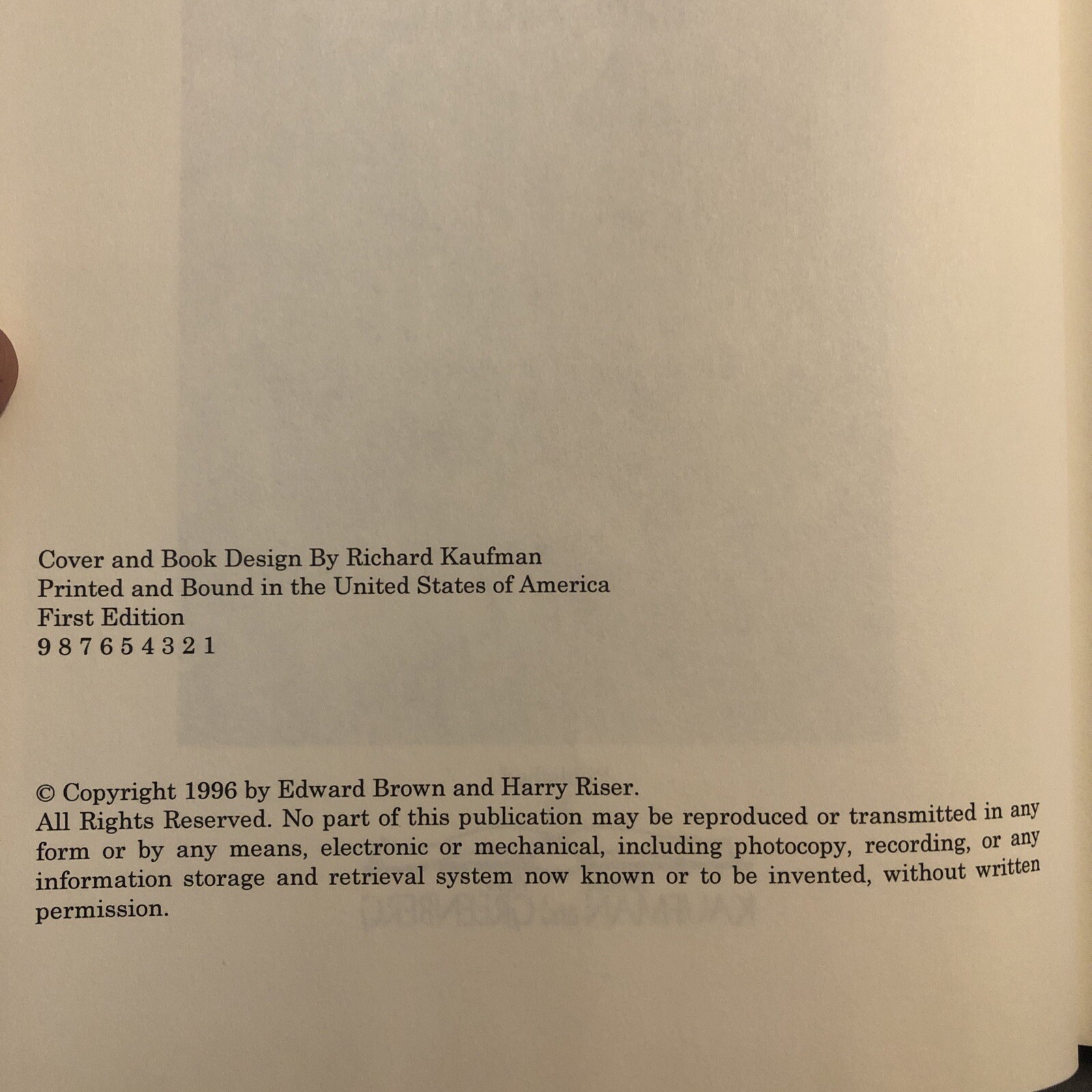 Magic Book - The Feints and Temps of Harry Riser 1996 1st Edition Great ...