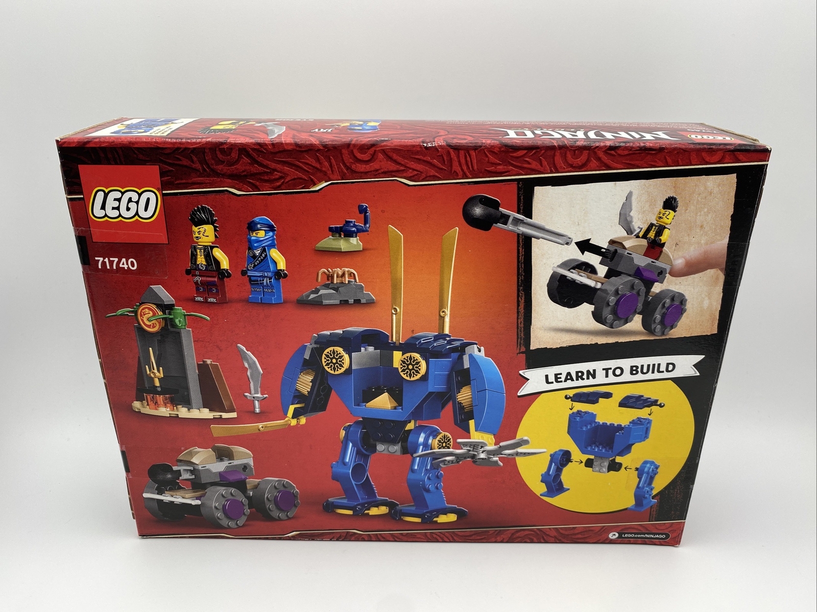 LEGO (71740) NINJAGO Legacy Jay's Electro Mech Ninja New Sealed Retired ...
