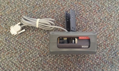 Microscan 820 MS-820 Laser Industrial Barcode Scanner FIS-0820-0134G ...