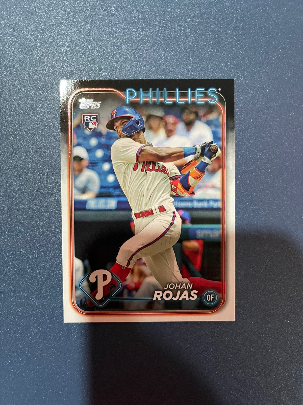 2024 Topps Series 1 JOHAN ROJAS Blue Parallel Plus Base #209 RC ...